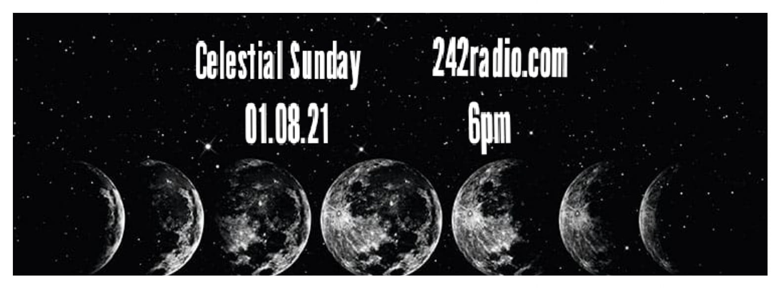 Celestial Sunday 1st October on Radio 242.com - Sarah McGuinness